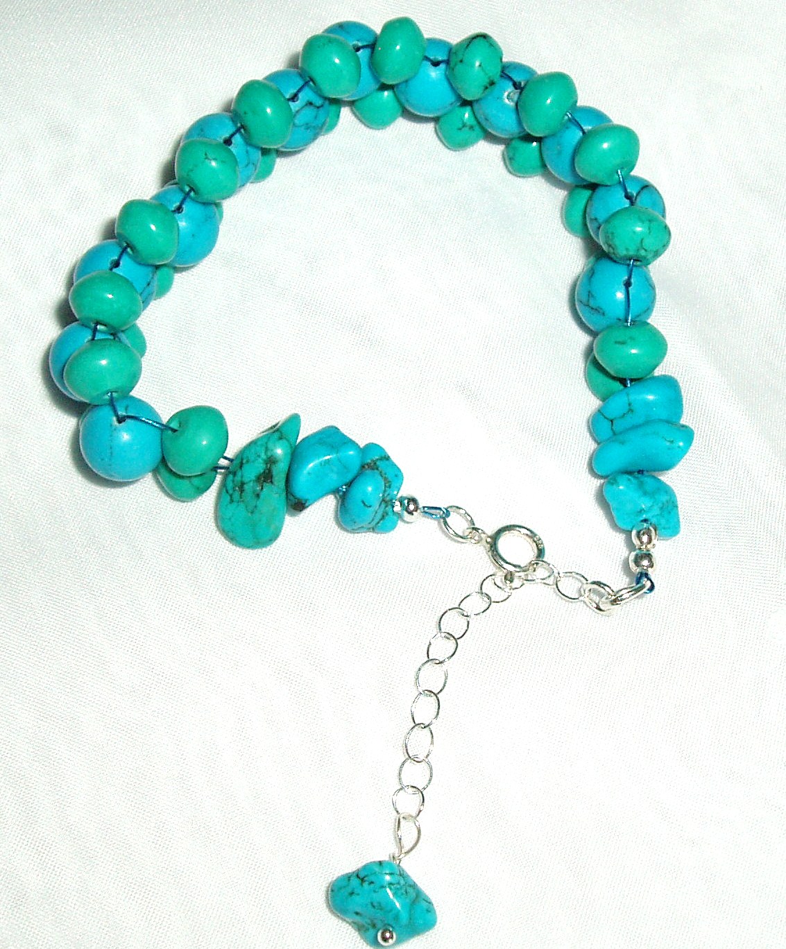 Turquoise Bracelet Gemstone Handmade Jewelry on Luulla